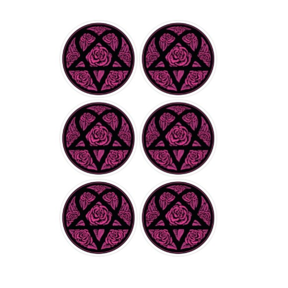 Design | Bam Margera Him Purple Heartogram Laminated Vinyl Stickers 79 ...